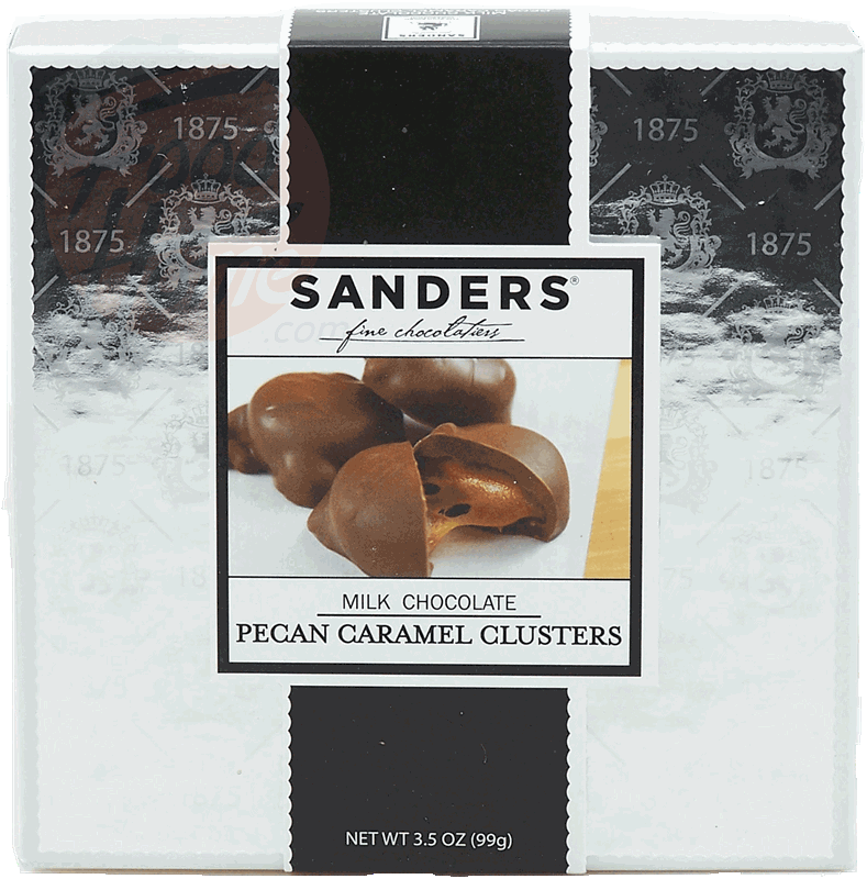 Sanders milk chocolate pecan caramel clusters > Candy > Sanders > The ... Sanders milk chocolate pecan caramel clusters > Candy > Sanders > The ...