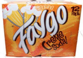 Faygo Creme Soda 12-pack 12-oz. cans >