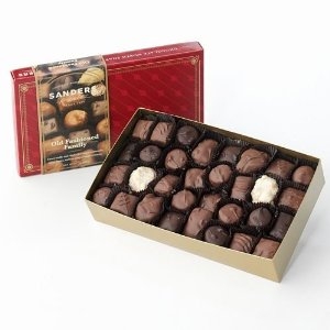 Sanders Old Fashioned Family fancy milk and dark chocolate caramels ...