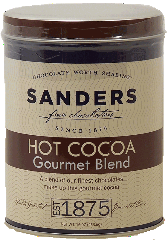 Sanders hot cocoa gourmet blend 16-oz.