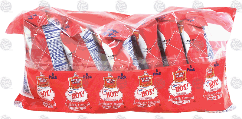 Red Hot! 6-pack > Potato Chips > Better Made > The Vernors Store